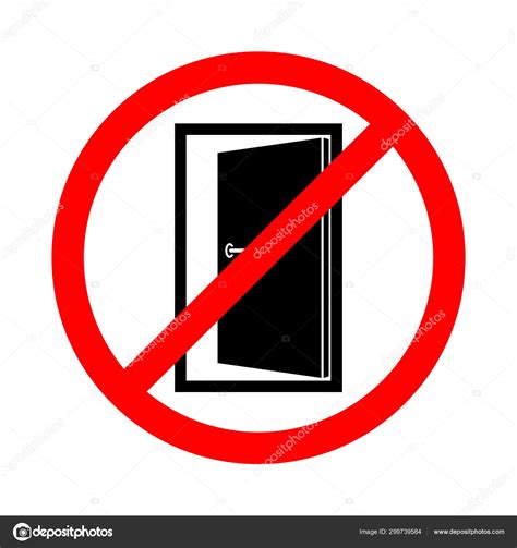 ปิดประตู ภาพเวกเตอร์สต็อกโดย ©archivector 299739584