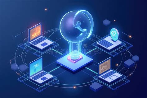 Hosting Illustration Advanced Web Architecture Stock Illustrations 16