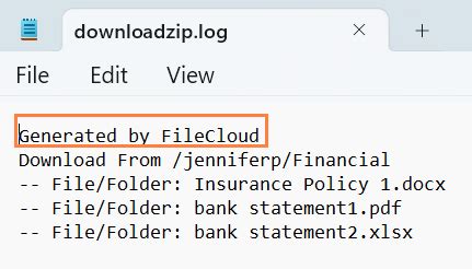 Change The Name Of The Zip File For Multiple File Downloads FileCloud Docs Server