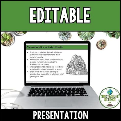 Index Fossils Presentation Guided Notes Spectacular Science
