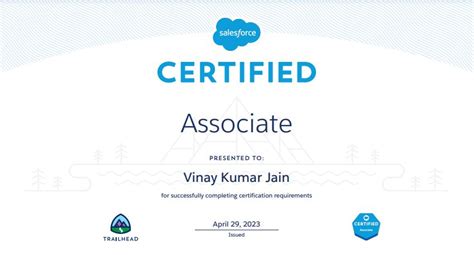 Vinay Kumar Jain On Linkedin Salesforce Salesforcecertified Salesforceassociate