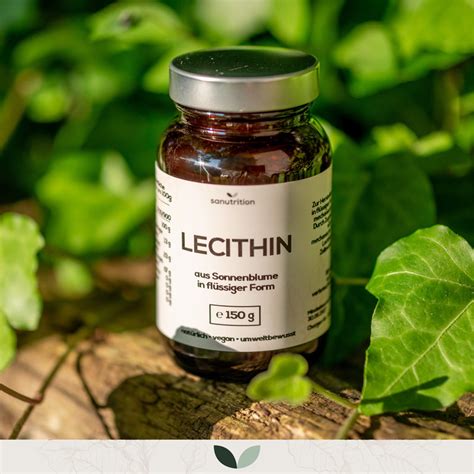 Lecithin Aus Sonnenblume Flüssig Kaufen Im Sanutrition Vitalstoffe Shop