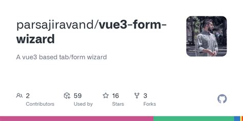 GitHub Parsajiravand Vue3 Form Wizard A Vue3 Based Tab Form Wizard