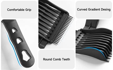 2 Pcs Fade Comb Barber Fade Comb Fade Comb For Men