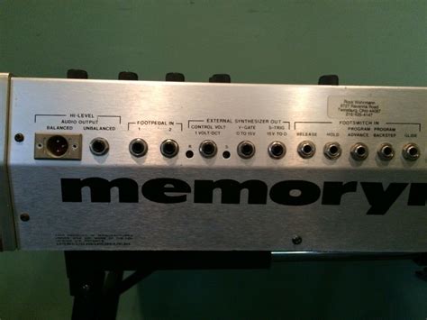 Matrixsynth Moog Memorymoog Plus Keyboard Synthesizer Sn 2277 W Interesting History