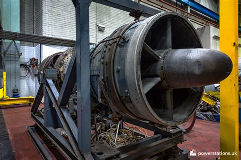 Layout Of Gas Turbine House Power Stations Of The Uk