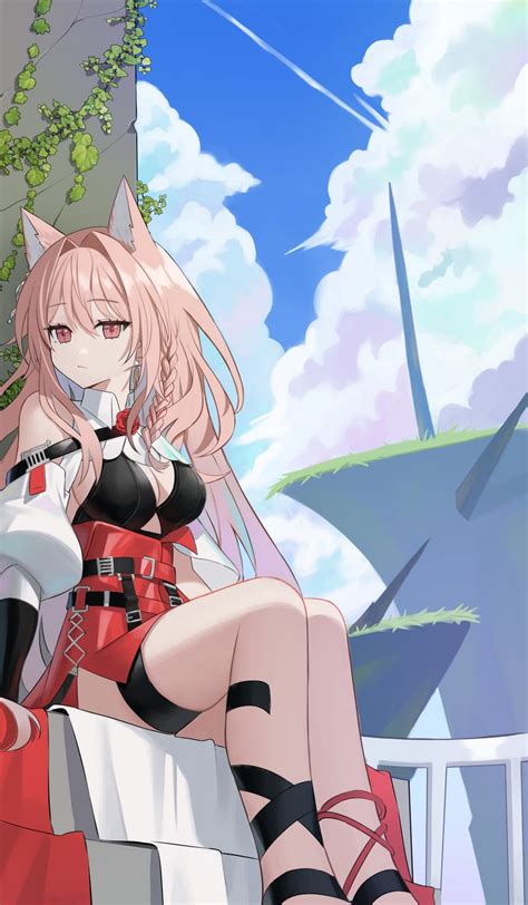 Pozyomka Arknights Drawn By Dalmo Pafe Danbooru