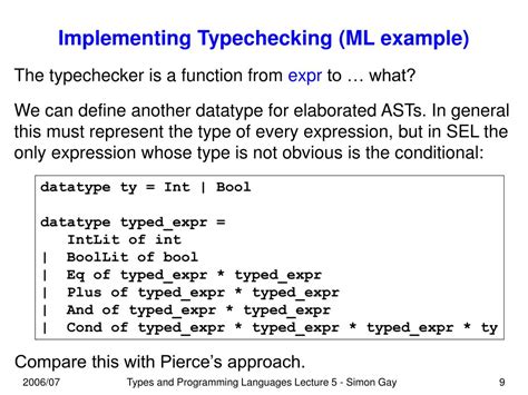 Ppt Types And Programming Languages Powerpoint Presentation Free