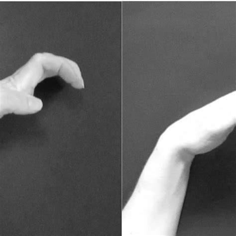 Examples Of Hand Gestures To Cue Bunched Left And Retroflex Right R Download Scientific