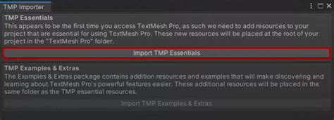 UGUI TextMeshPro Text