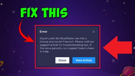How To Solve BlueStacks Problem Run Into A Hiccup And Couldn T Launch On Windows YouTube