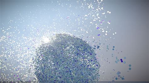 particlesgpu library particles on behance