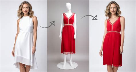 Put Clothes From Mannequin To A Model Pincel