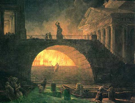 Historical Wallpapers Great Fire Of Rome Magnum Incendium Romae Ad 64