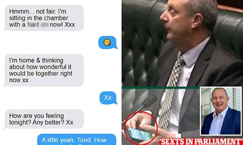 Michael Johnsen Sex Worker Releases Alleged Lewd Texts With Nationals Mp Daily Mail Online