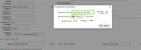 Working Hours Type Field Missing In Work Day Definition Responsive Ui