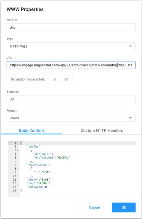 Route Callers To DNC Via IVR RingCentral Developer Tutorials