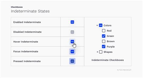 Selection Controls — Ui Component Series By Taras Bakusevych Ux
