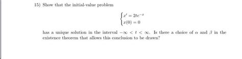 8 1 The Existence And Uniqueness Of Solutions 1
