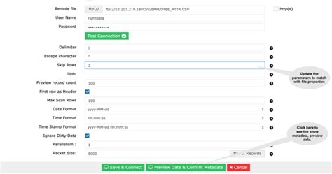 Query Remote Csv File Rightdata