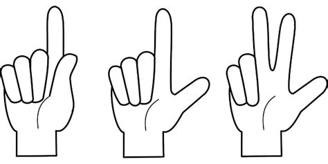 Tellen Vingers Eerste · Gratis Vectorafbeelding Op Pixabay