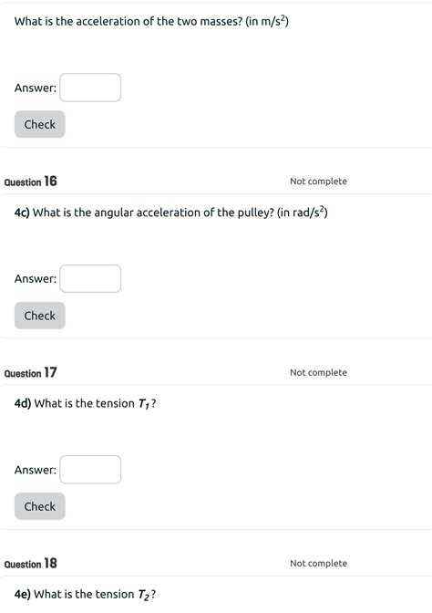 Solved Two Solid Disks Inner Radius 7 Cm Mass 39 Kg And