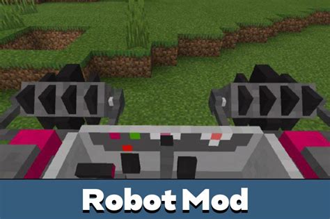 Download Robot Mod For Minecraft Bedrock Edition
