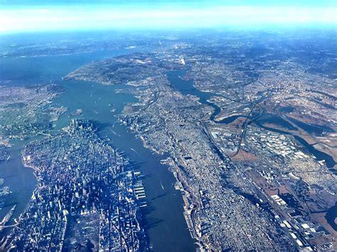 Hudson River Aerial View Aerial Photos Show Manhattan Like Youve