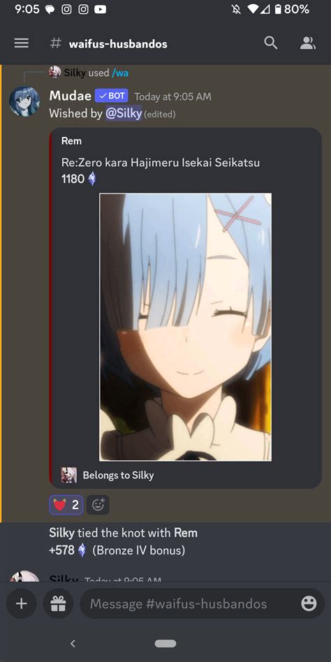 After Months I Finally Got Her R Mudae