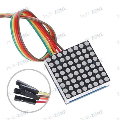 Play Zonech 8x8 Led Matrix Breakout Mit 2 Hc595