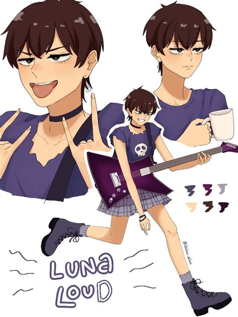 Luna Loud Fanart By Chuckieartsss The Loud House Fanart The Loud