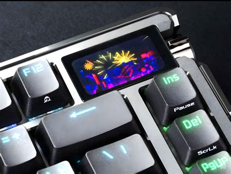 Asus Unveils Rog Azoth Keyboard With Full Color Oled Touchscreen And Price Tag Techspot