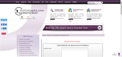 Free Domain Authority Checker Tool Use Unlimited For Free