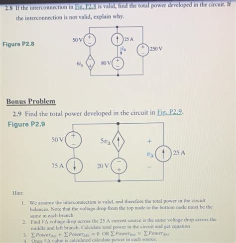 Solved 2 8 If The Interconnection In Eg P2 8 Is Valid Find Chegg Com