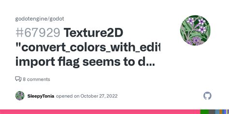 Texture2d Convert Colors With Editor Theme Import Flag Seems To Do Nothing · Issue 67929