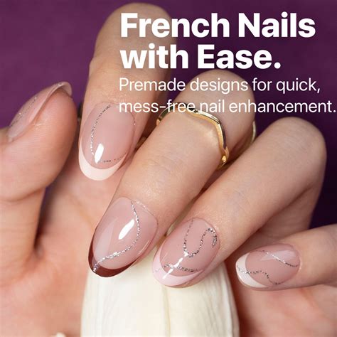 Sxc Cosmetics French Tip Press On Nails Skin Tone Series Xs Almond