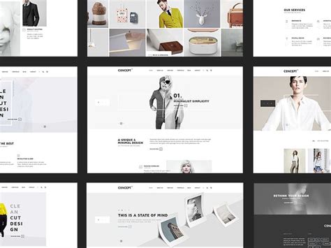 Concept WordPress Theme Wordpress Theme Concept Wordpress Theme Design