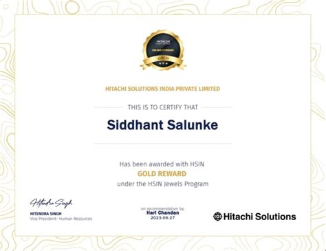 Siddhant Salunke On Linkedin Reward Thank You