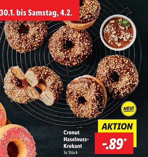 Cronut Haselnuss Krokant Angebot Bei Lidl 1prospektede