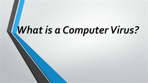 What Is A Computer Virus