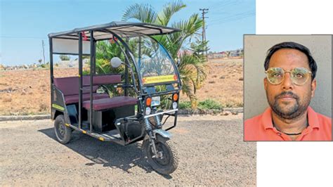 विद्युत वाहने बनवणारा अवलिया केली तब्बल २५ वाहनांची निर्मिती Sakal