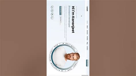 🔥 Modern Personal Portfolio Template Html Css And Javascript Website