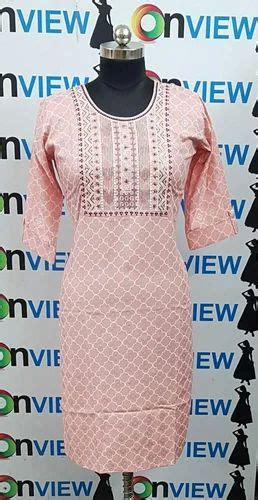 Onview Embroidery Kurtis At Rs 300 Tail Cut Kurti High Low Kurti