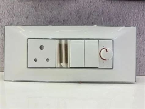 10A GM White Modular Switch Socket Combination 2M 1 Way At 24 Piece In Mohali