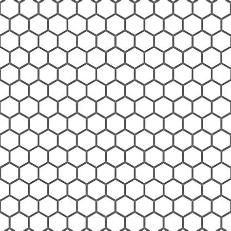 White Hexagon Tile Texture