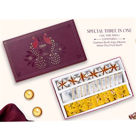 Asha Sweets Special Three In One 500gm Tlinks Online Store