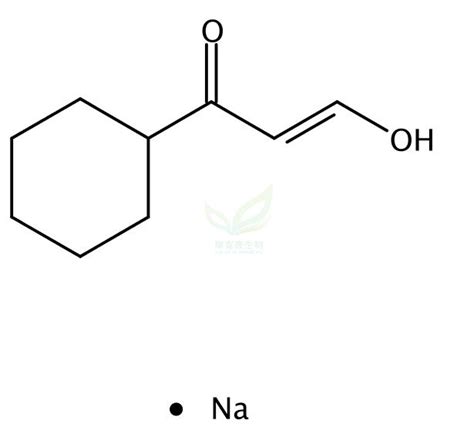 钠 3 环己基 3 氧亚基丙 1 烯 1 醇负离子 sodium 3 cyclohexyl 3 oxoprop 1 en 1 olate