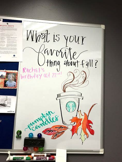 Fall Dry Erase Board Art