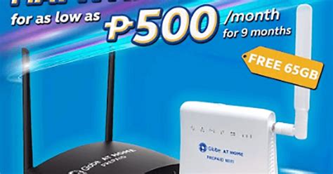 Get Globe At Home Prepaid WiFi Devices With Home Credit