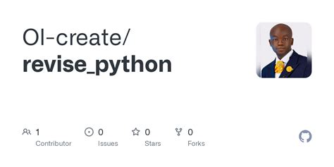 GitHub Ol Create Revise Python